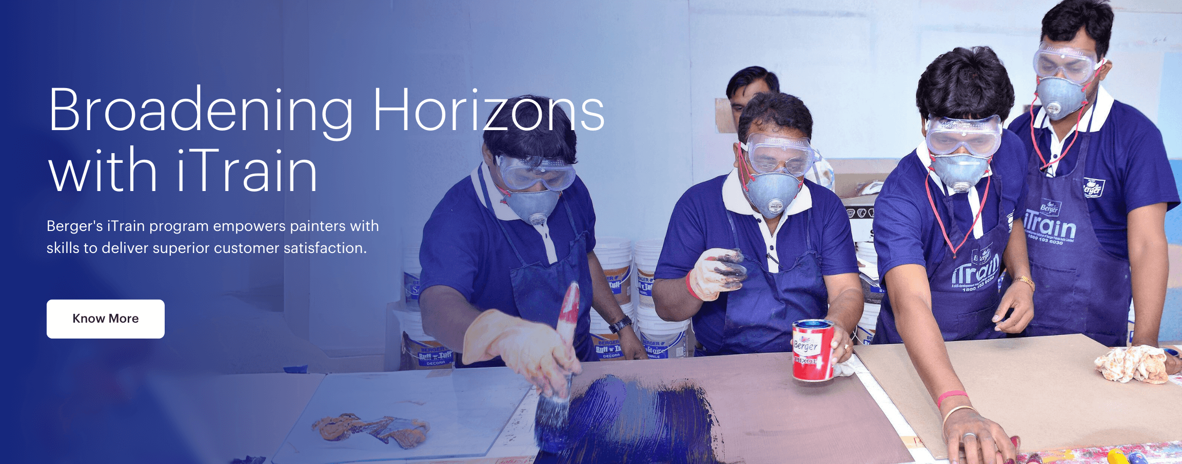 Berger iTrain Program | Empowering Painters with Skills & Training